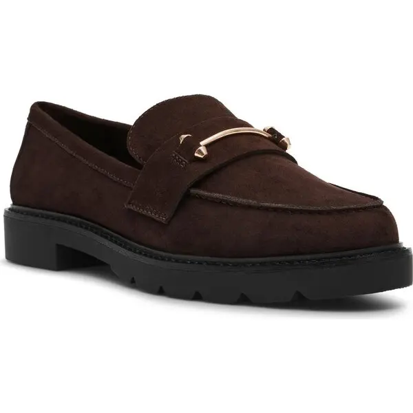 Anne Klein Emme Bit Loafer - Chocolate