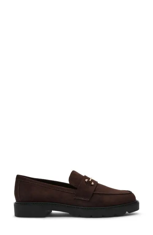 Anne Klein Emme Bit Loafer - Chocolate