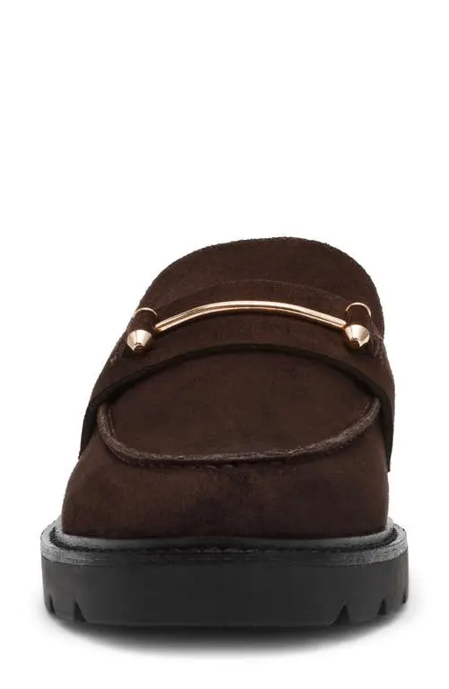 Anne Klein Emme Bit Loafer - Chocolate