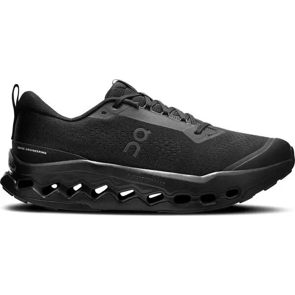 On Cloudsurfer Trail 2 Running Shoe - Black/eclipse