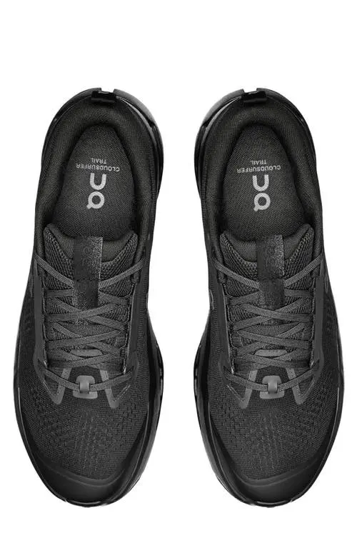 On Cloudsurfer Trail 2 Running Shoe - Black/eclipse
