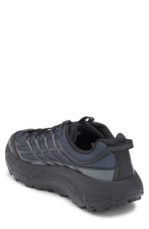 HOKA Mafate Three2 Wordmark Sneaker - Black/outer Orbit