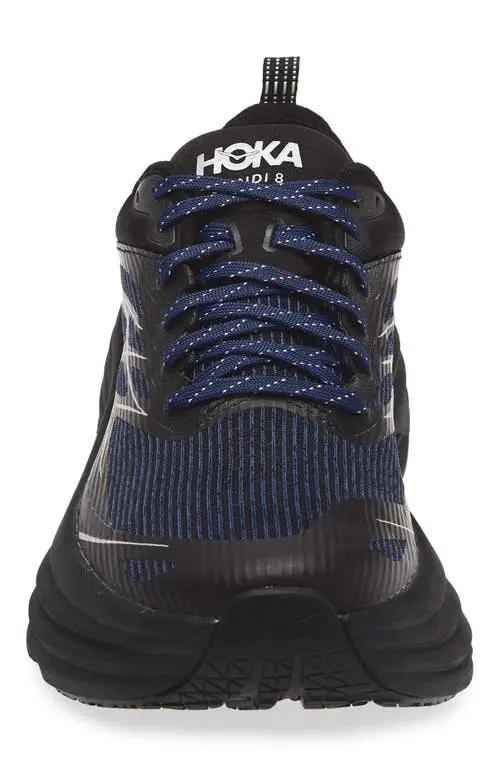 HOKA Bondi Caged Sneaker - Midnight Blue/black