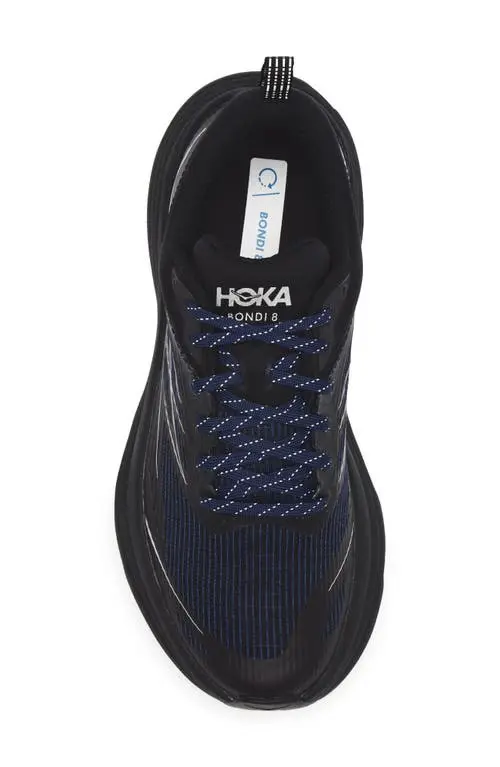 HOKA Bondi Caged Sneaker - Midnight Blue/black