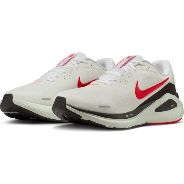 Nike Structure 26 Running Shoe - White/bright Crimson/photon