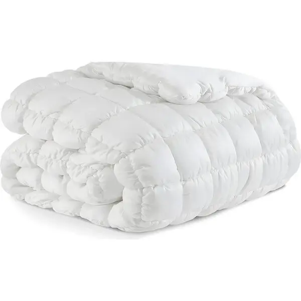 SUNDAY CITIZEN Silky Puff Squares Comforter - White