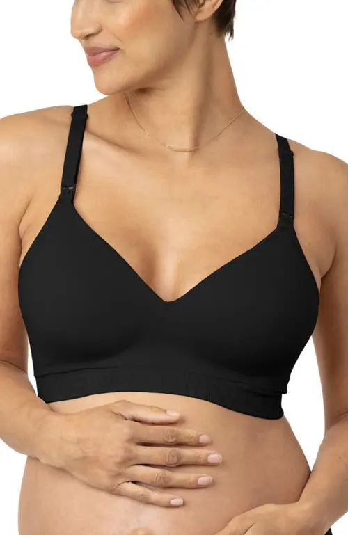 KINDRED BRAVELY Sublime Contour Maternity & Nursing Bra-sizing Available From B-d Cup - Black