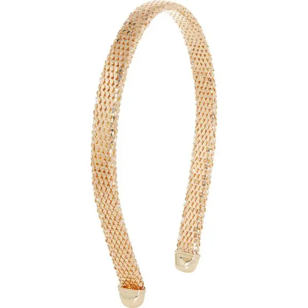 Tasha Metal Headband - Gold