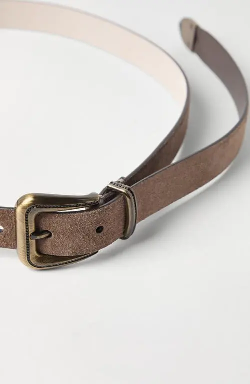 Brunello Cucinelli Suede Belt