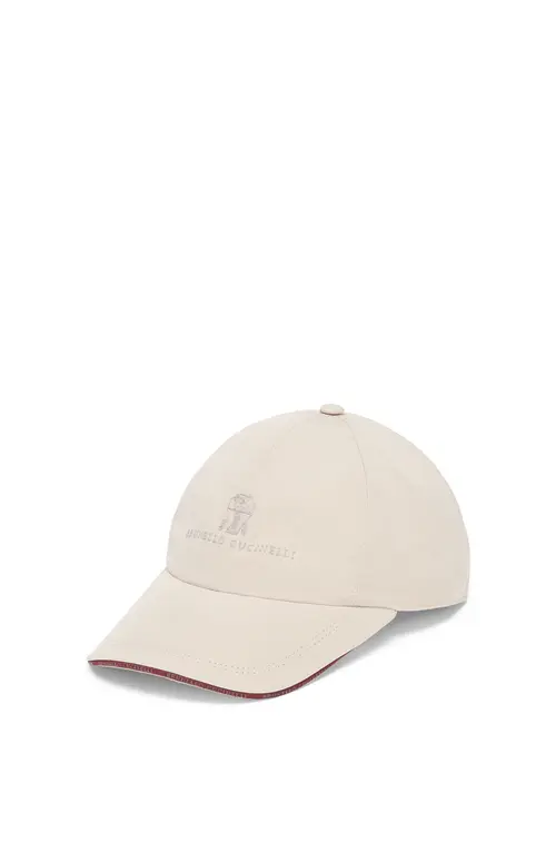 Brunello Cucinelli Water-resistant Microfiber Baseball Cap - Cool Beige
