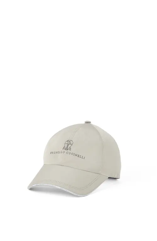 Brunello Cucinelli Water-resistant Microfiber Baseball Cap - Khaki