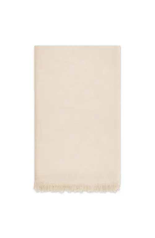 Brunello Cucinelli Cashmere And Silk Scarf - Beige