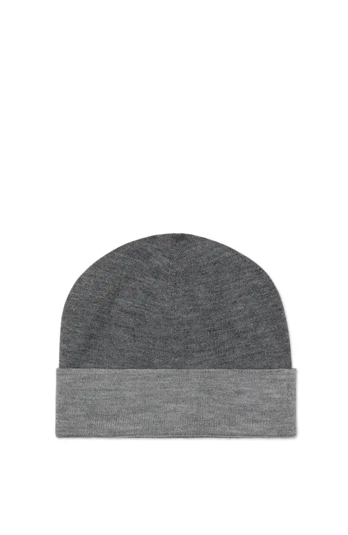 Brunello Cucinelli Cashmere And Silk Beanie - Dark Grey