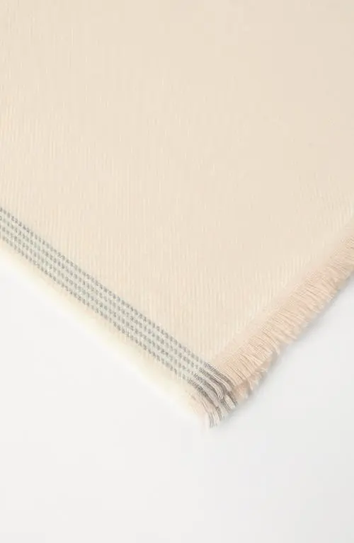 Brunello Cucinelli Cashmere Scarf - Buff