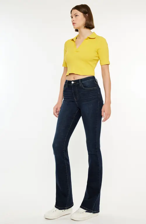 KANCAN High Rise Bootcut Jeans