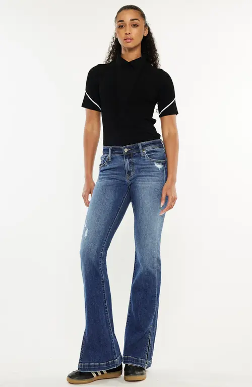 KANCAN Brea Low Rise Bootcut Jeans