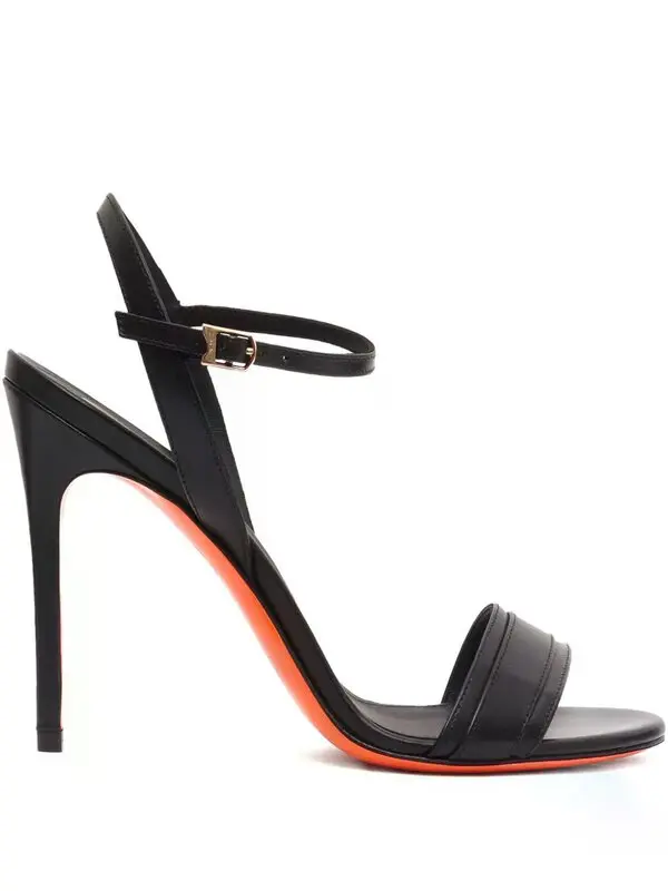 Santoni 105mm Ankle-strap Heeled Sandals