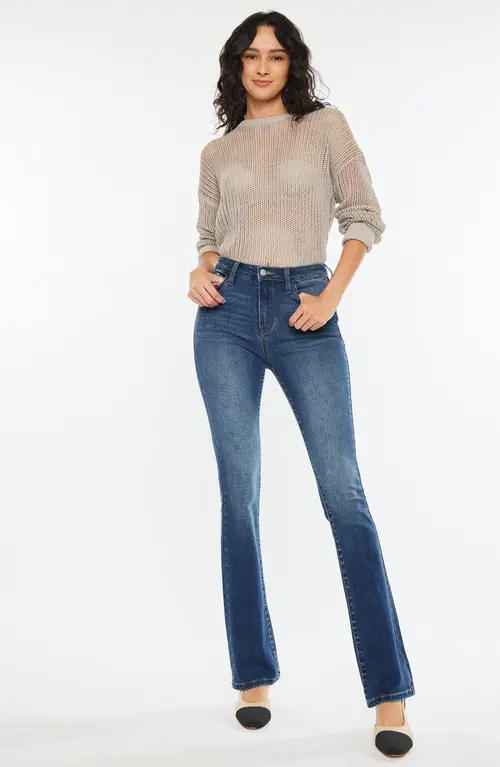 KANCAN High-rise Skinny Bootcut Jeans