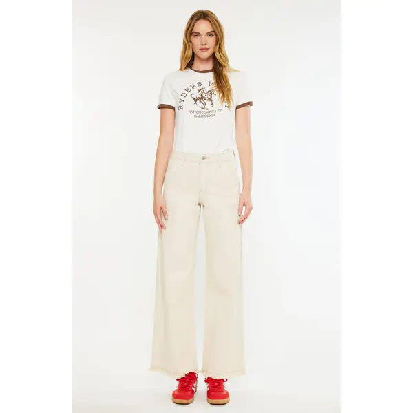 KANCAN High Rise Wide Leg Jeans