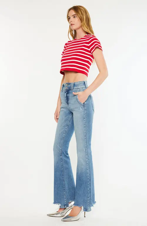 KANCAN Giselle High Rise Flare Jeans