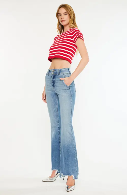 KANCAN Giselle High Rise Flare Jeans