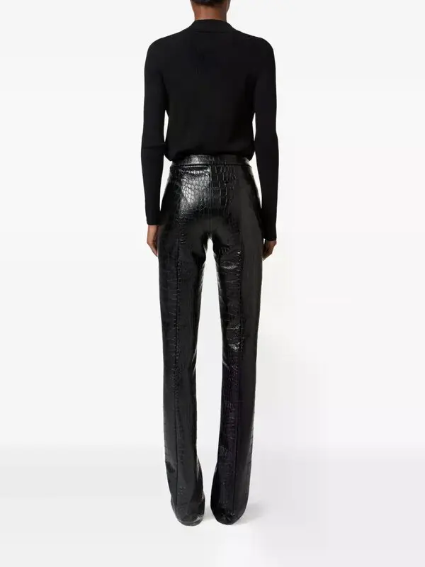 Elisabetta Franchi Chain-embellished Bodysuit - Black