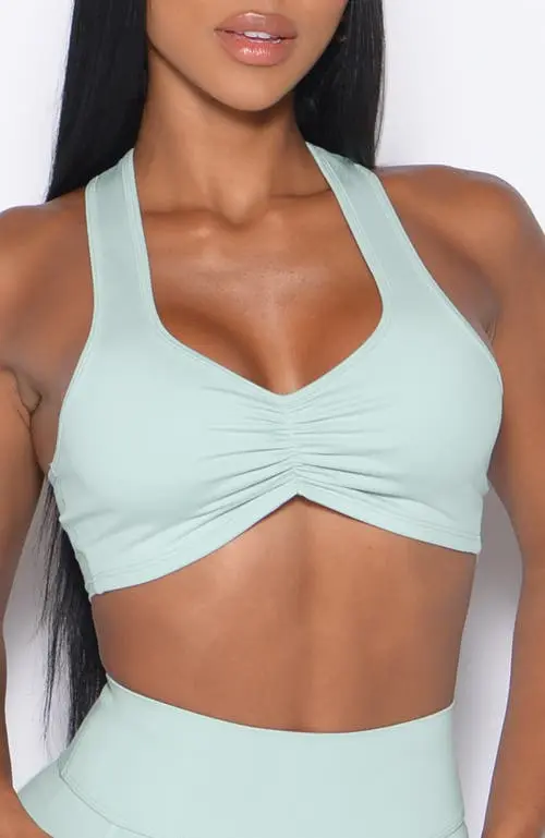 BOMBSHELL SPORTSWEAR Scrunch Tank Bra - Mist