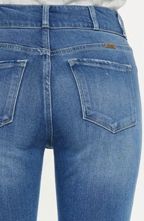KANCAN Esme Essentials High Rise Slim Straight Leg Jeans