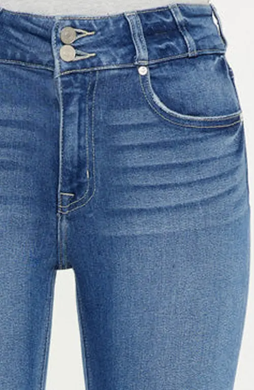 KANCAN Esme Essentials High Rise Slim Straight Leg Jeans