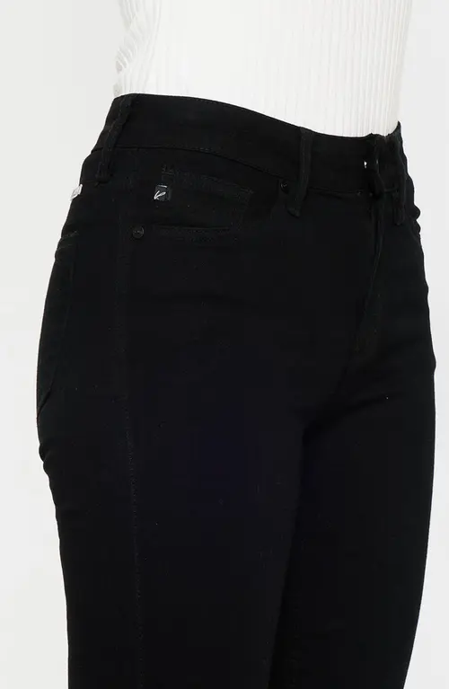 KANCAN Ilene Mid Rise Flare Jeans - Black