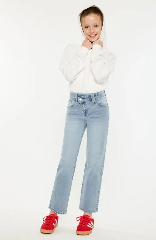 KANCAN High Rise Straight Jeans