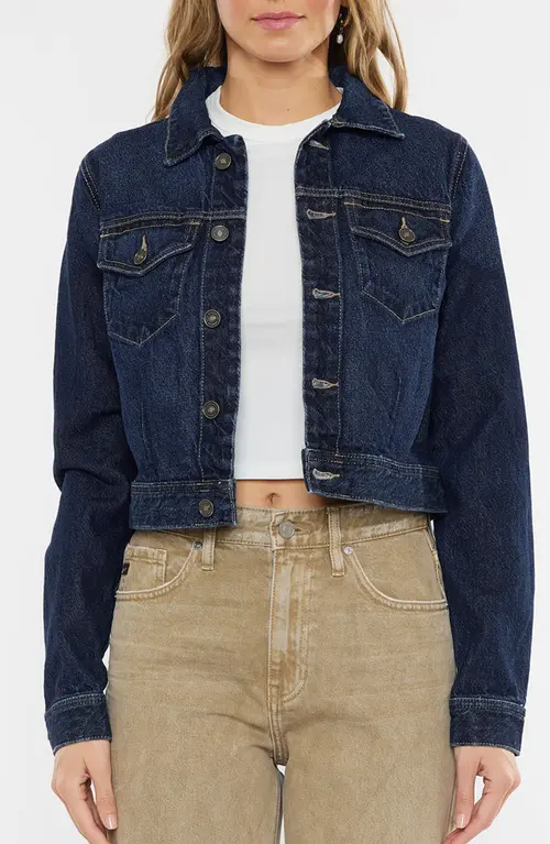 KANCAN Westlyn Cropped Denim Jacket
