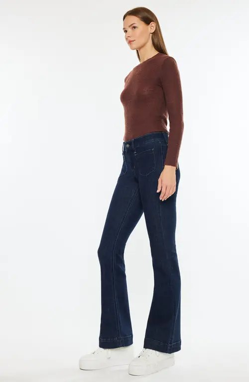 KANCAN Mid-rise Bootcut Jeans