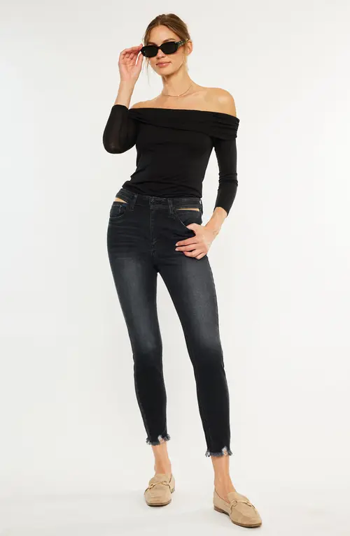 KANCAN Tiara High Rise Ankle Skinny Jeans