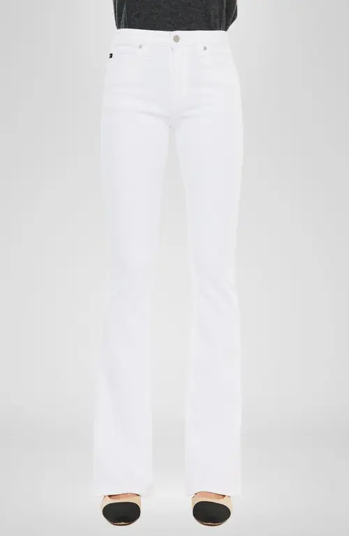 KANCAN High-rise Bootcut Jeans - White
