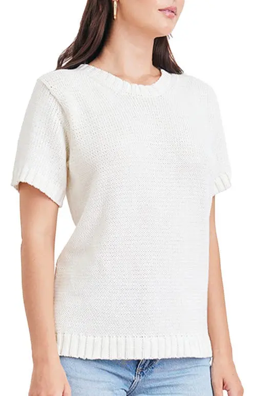 PANEROS CLOTHING Simone Cotton Sweater Tee