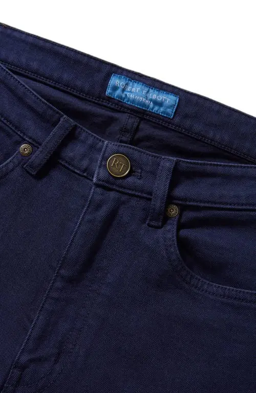 Robert Talbott Hudson Comfort Stretch 5-pocket Pant - Navy
