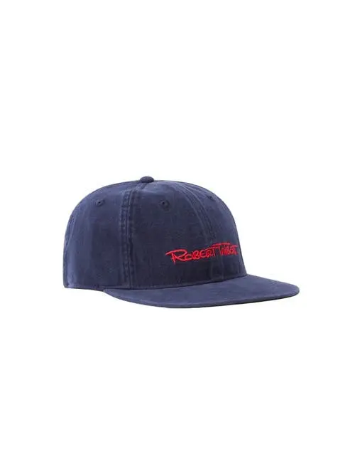 Robert Talbott Baseball Cap - Navy W/audrey Red
