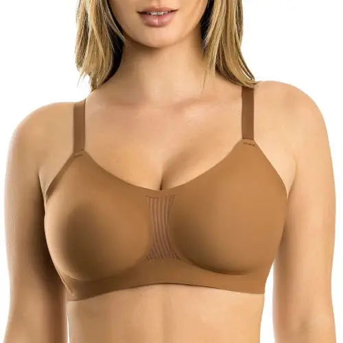 Parfait Simplicity Seamless Wire-free Bra - Mocha