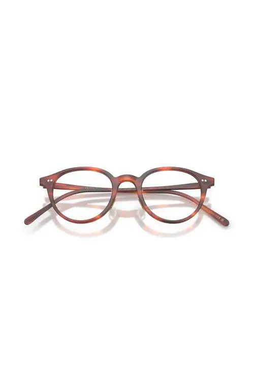 Oliver Spencer Phantos Optical Glasses - Brown