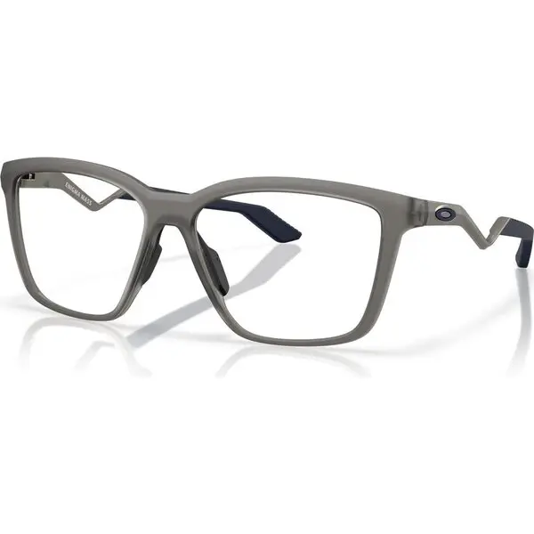 Oakley 55mm Square Full Rim Eyeglasses - Grey