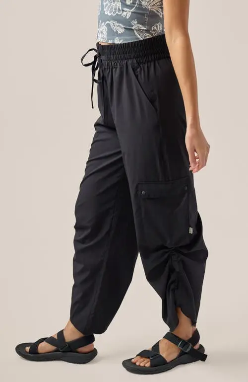 NANI Wide-leg Trekker Pant - Black