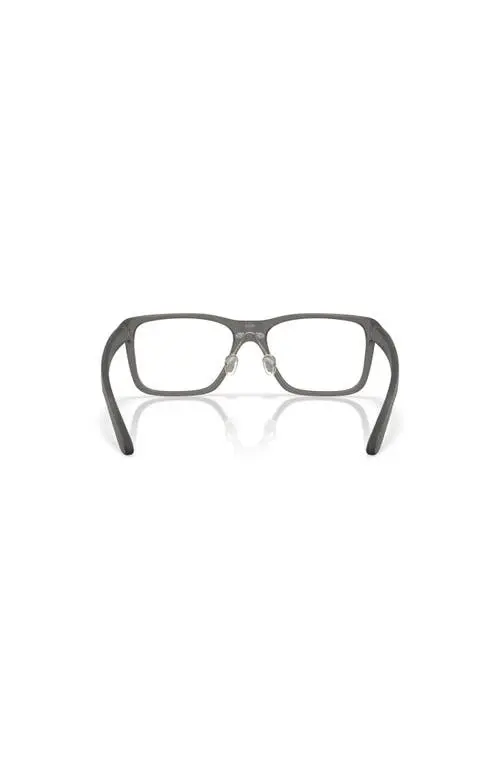 Oakley 49mm Rectangle Full Rim Eyeglasses - Grey
