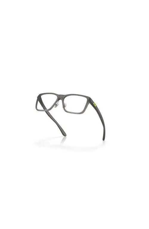 Oakley 49mm Rectangle Full Rim Eyeglasses - Grey