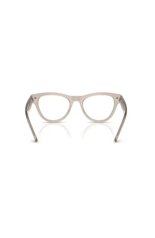 Ray-ban Cat Eye Optical Glasses - Brown