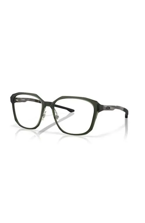 Oakley 57mm Square Full Rim Eyeglasses - Green