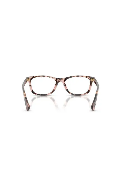 Ralph Lauren Rectangle Acetate Eyeglasses - Tortoise