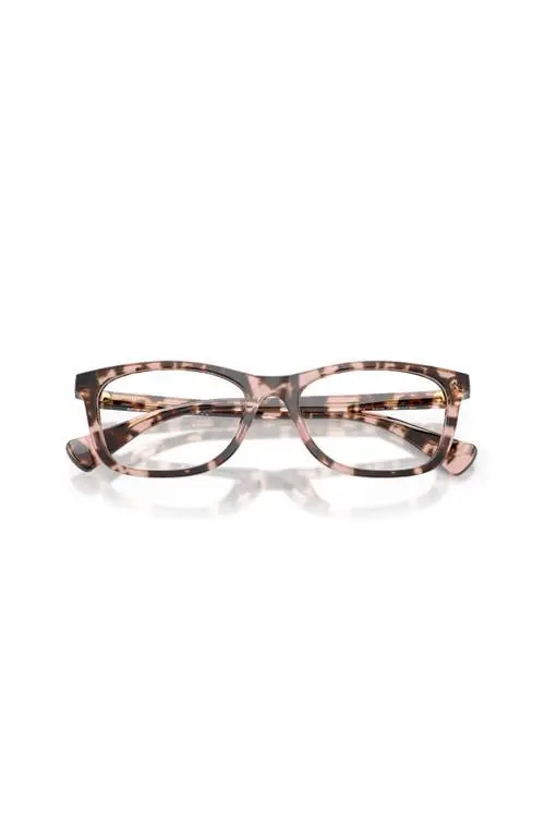 Ralph Lauren Rectangle Acetate Eyeglasses - Tortoise