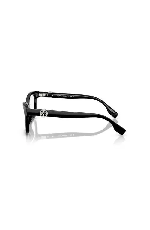 Tory Burch 49mm Square Optical Glasses