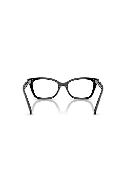 Tory Burch 49mm Square Optical Glasses